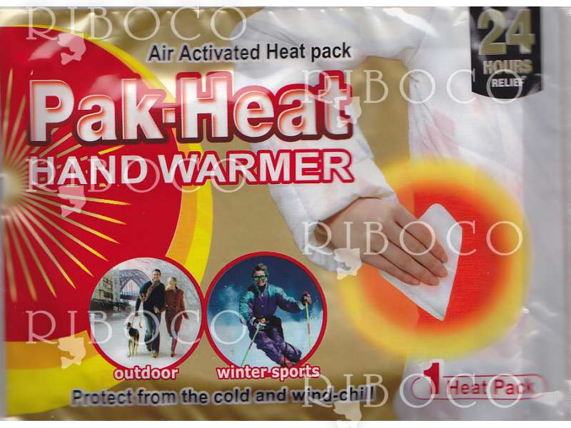Air activated Heat Pack Pak-Heat Hand Warmer from fishing tackle shop ...
